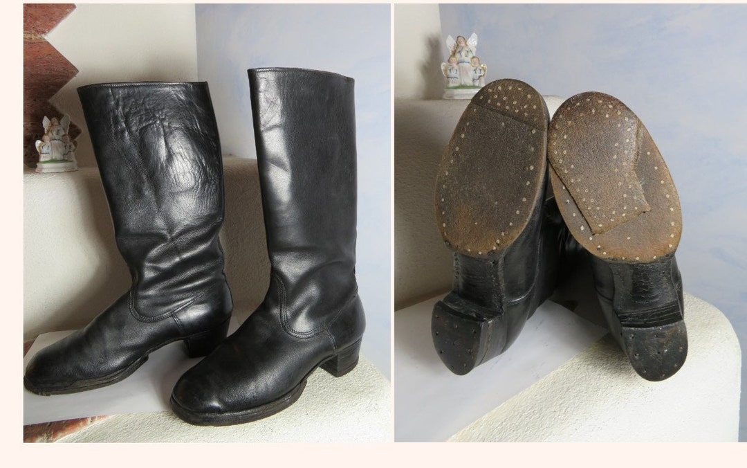 Antique Victorian Rider Boots From 1900 Stable Rustic Historical ...