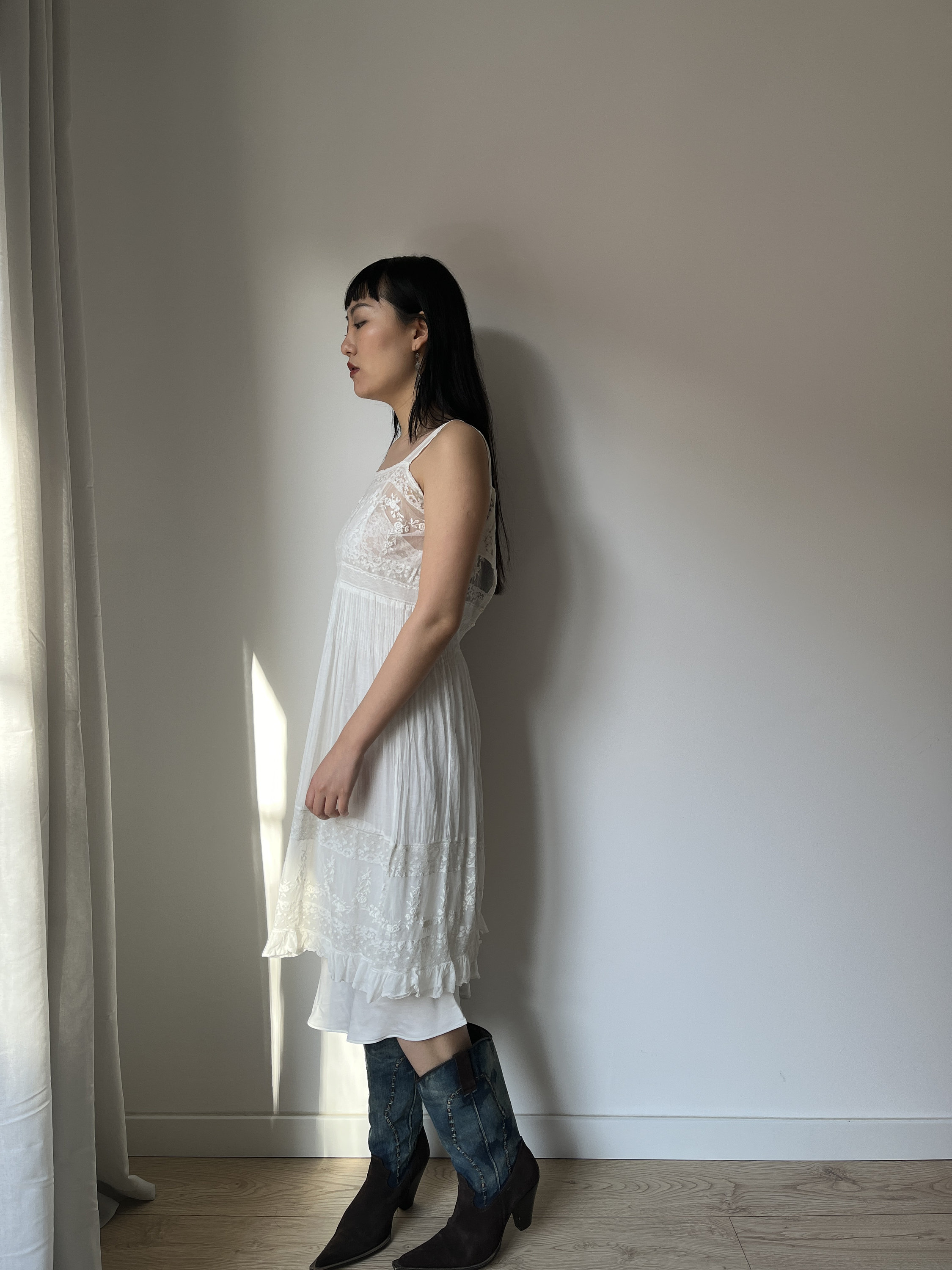 Antique 1800s Early 1900s White Cotton Lace Renaissance Victorian ...