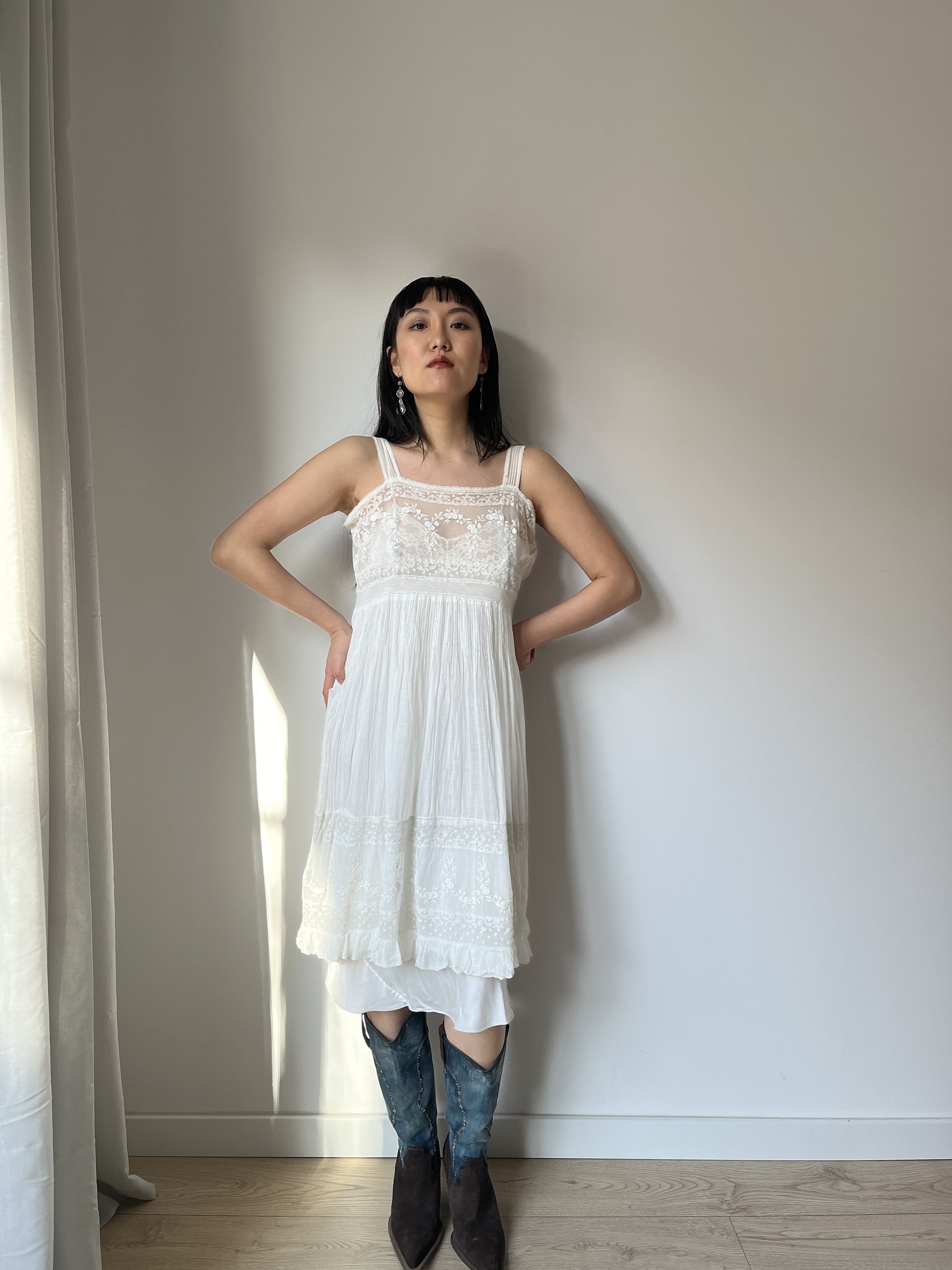 Antique 1800s Early 1900s White Cotton Lace Renaissance Victorian ...