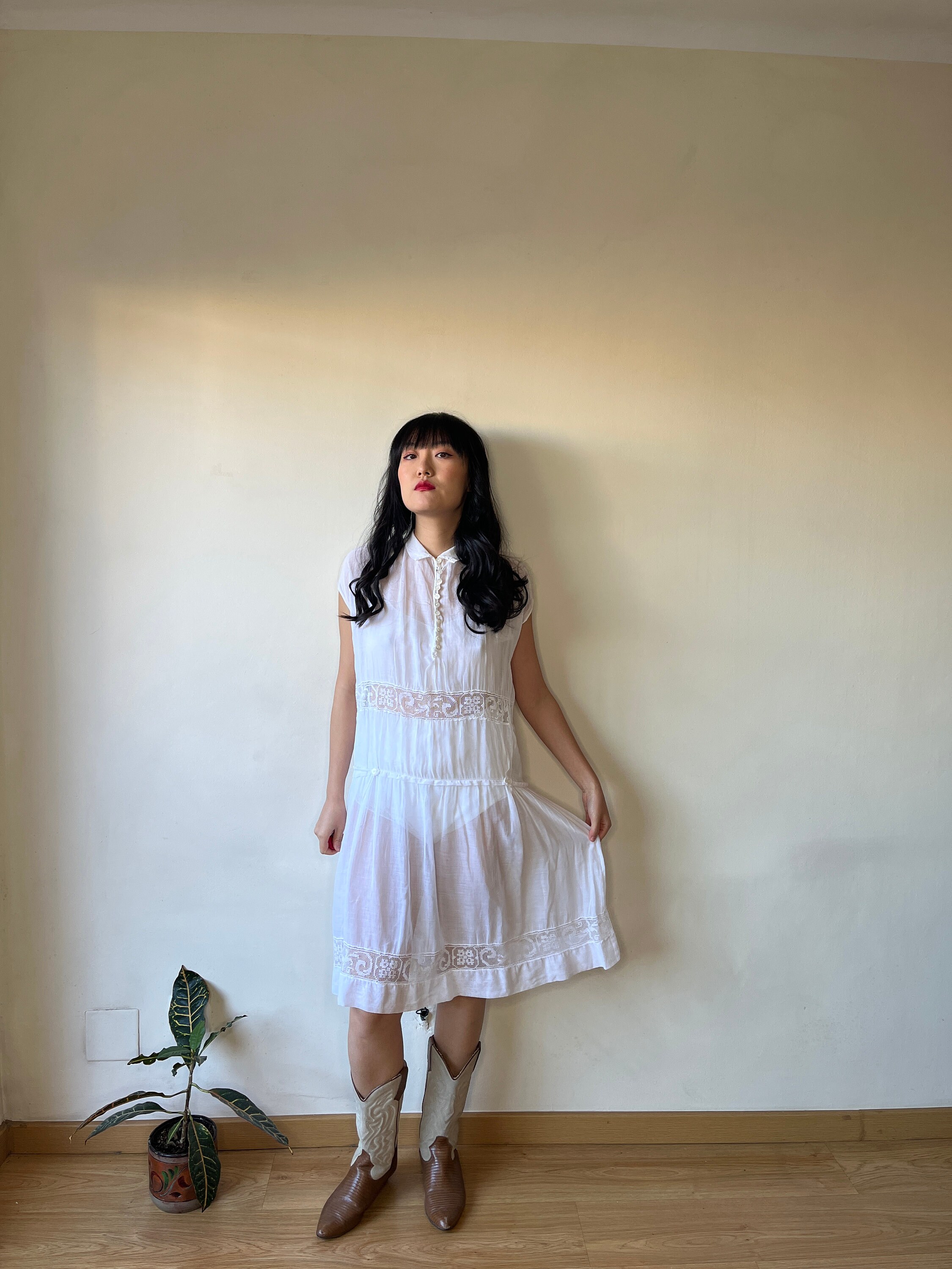 Antique 1800s Lace Renaissance Victorian Nightgown, Vintage French ...