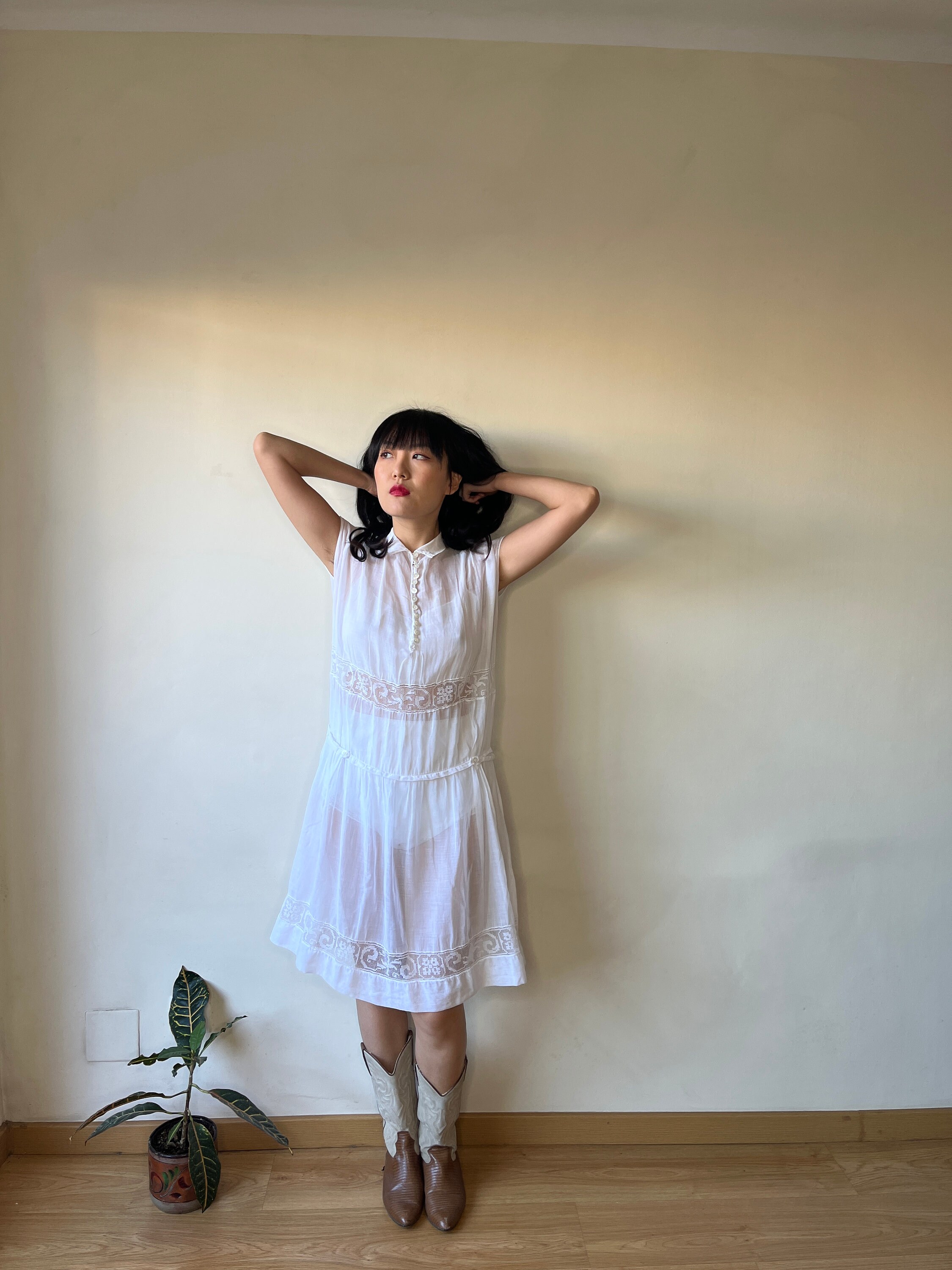 Antique 1800s Lace Renaissance Victorian Nightgown, Vintage French ...