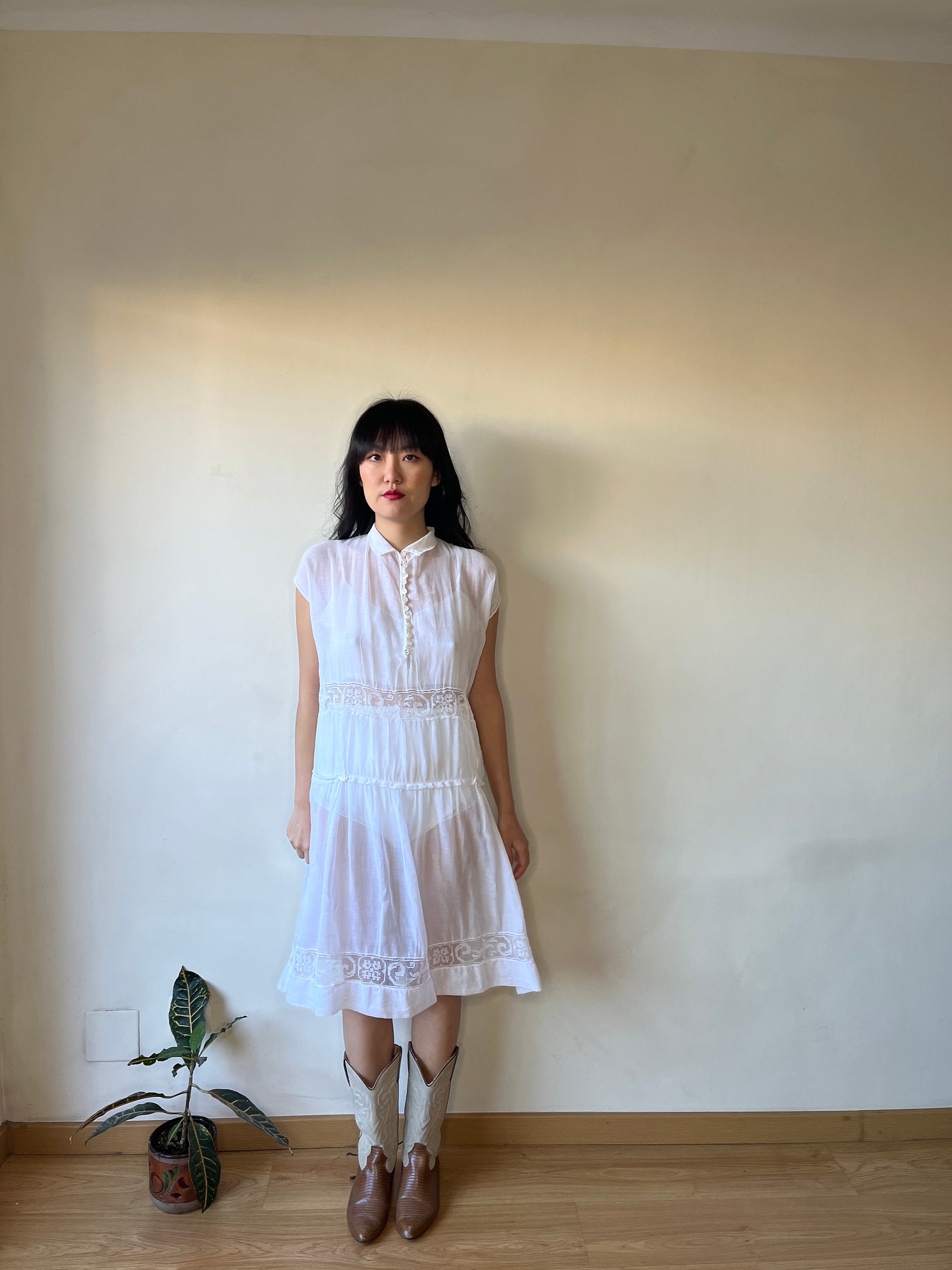 Antique 1800s Lace Renaissance Victorian Nightgown, Vintage French ...