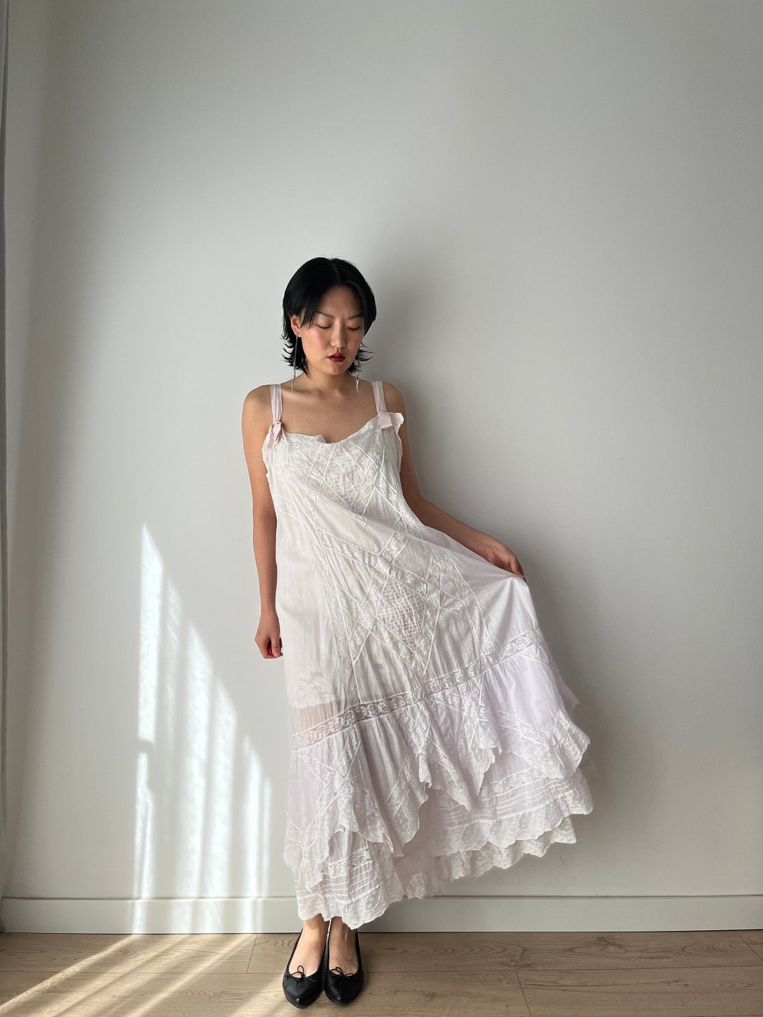 Antique 1800s Early 1900s White Cotton Lace Renaissance Victorian ...