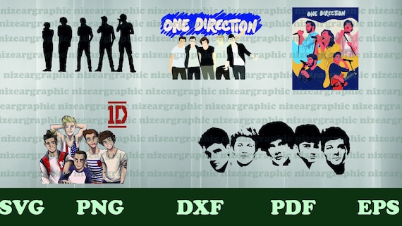 One Direction Svg One Direction Bundle One Direction Cricut | Etsy