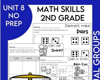 IM Grade 2 Math™ Number Line Worksheets 2nd Grade Number Line Printable ...