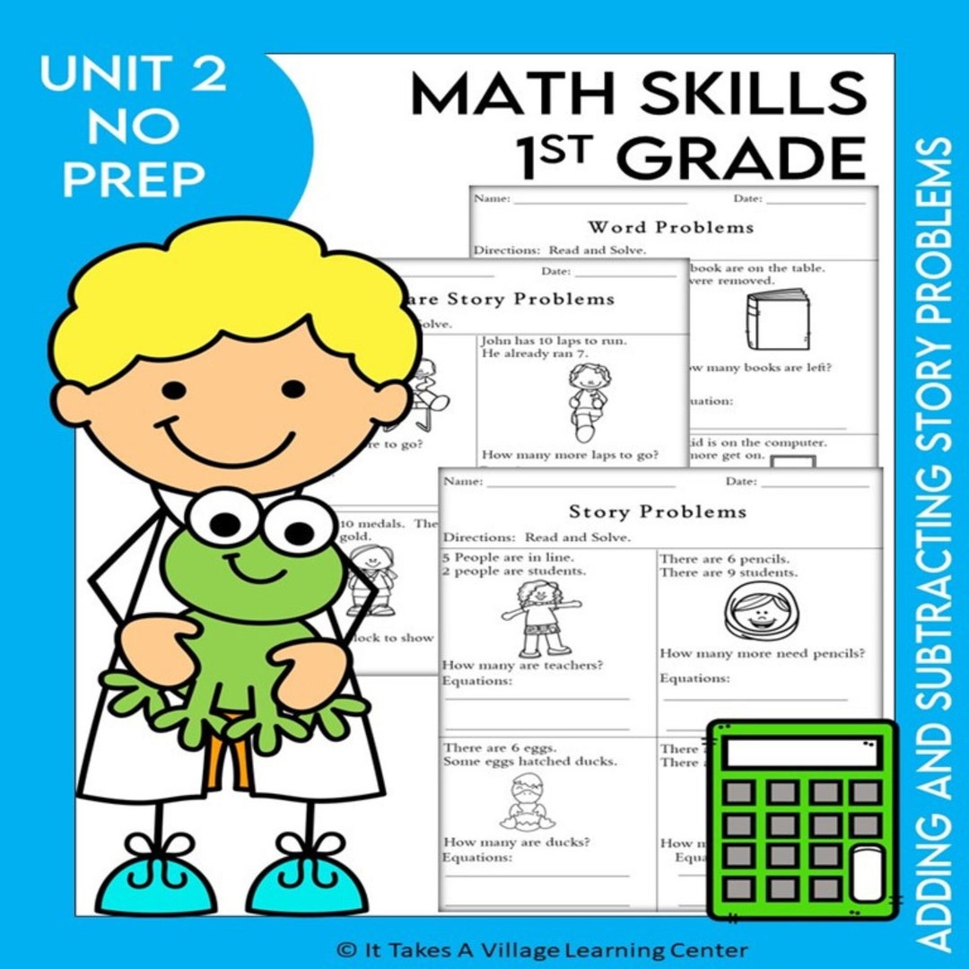 IM Grade 1 Math™ Word Problems Worksheets for Kids Activity Sheets ...
