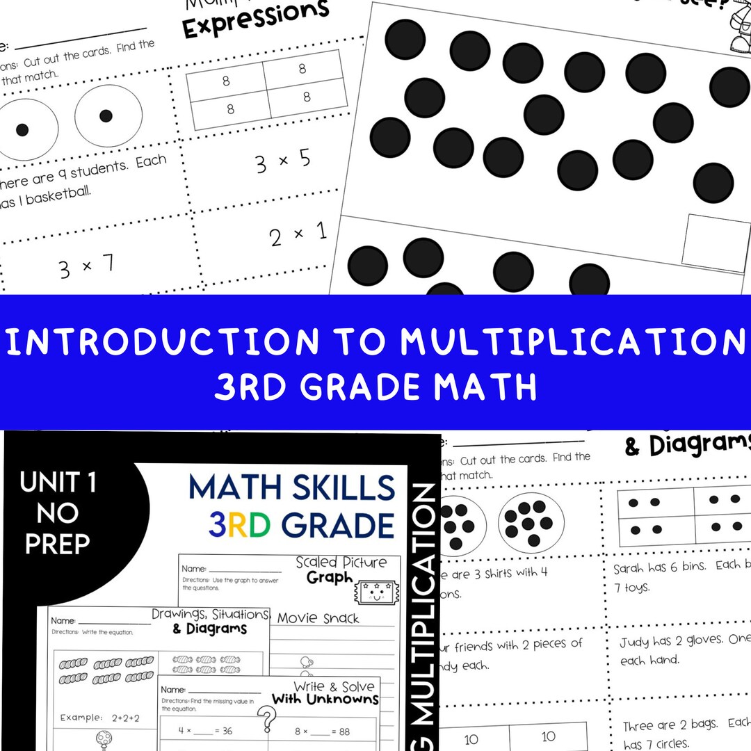 IM Grade 3 Math™ Multiplication Math Worksheets Third Grade Student ...