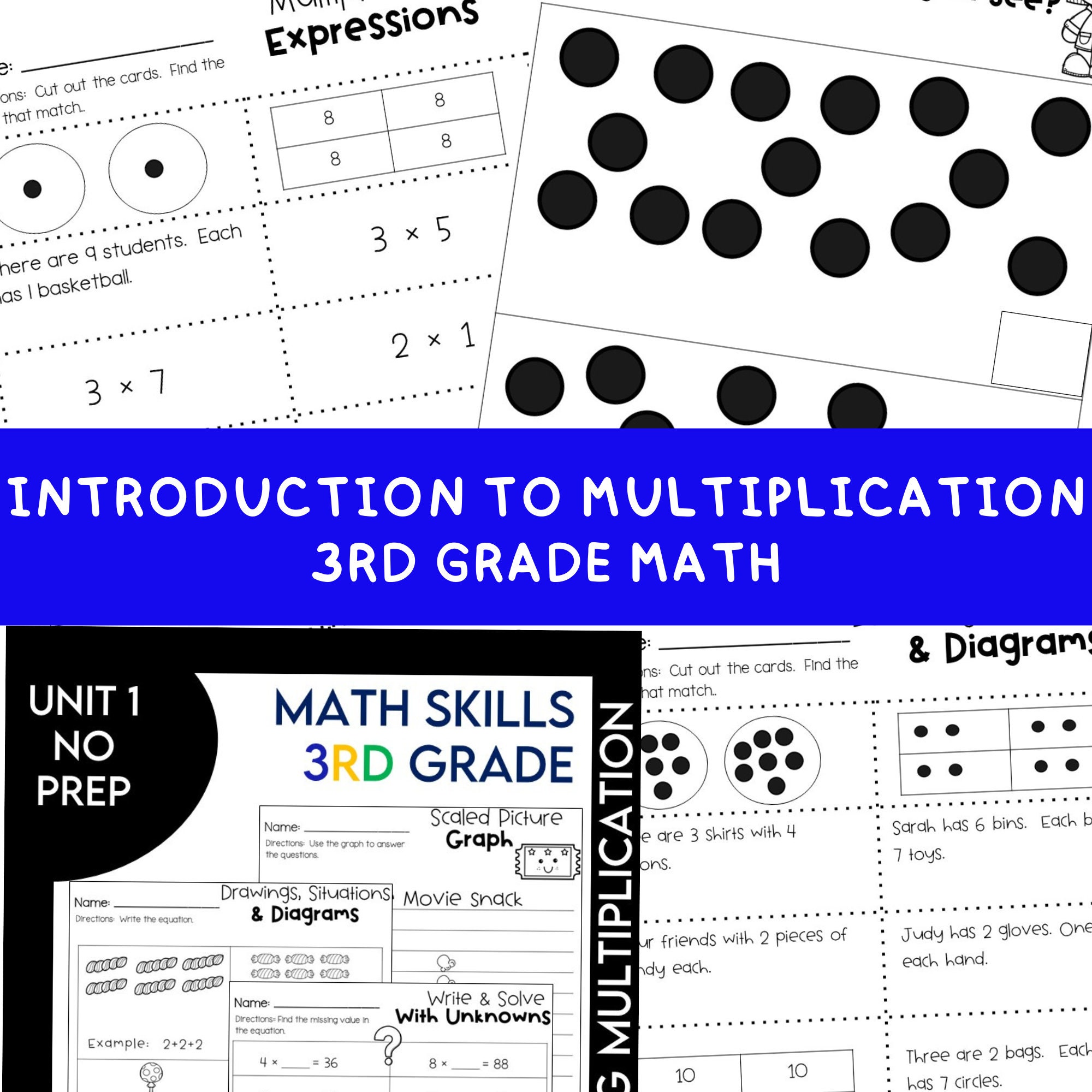 IM Grade 3 Math™ Multiplication Math Worksheets Third Grade Student ...