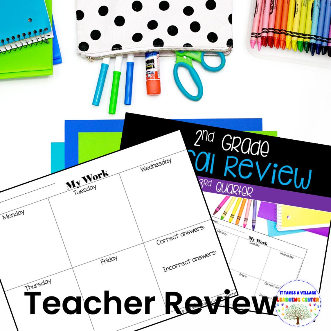 Second Grade Language Arts ELA Worksheet Bell Ringers Morning Work ELA ...