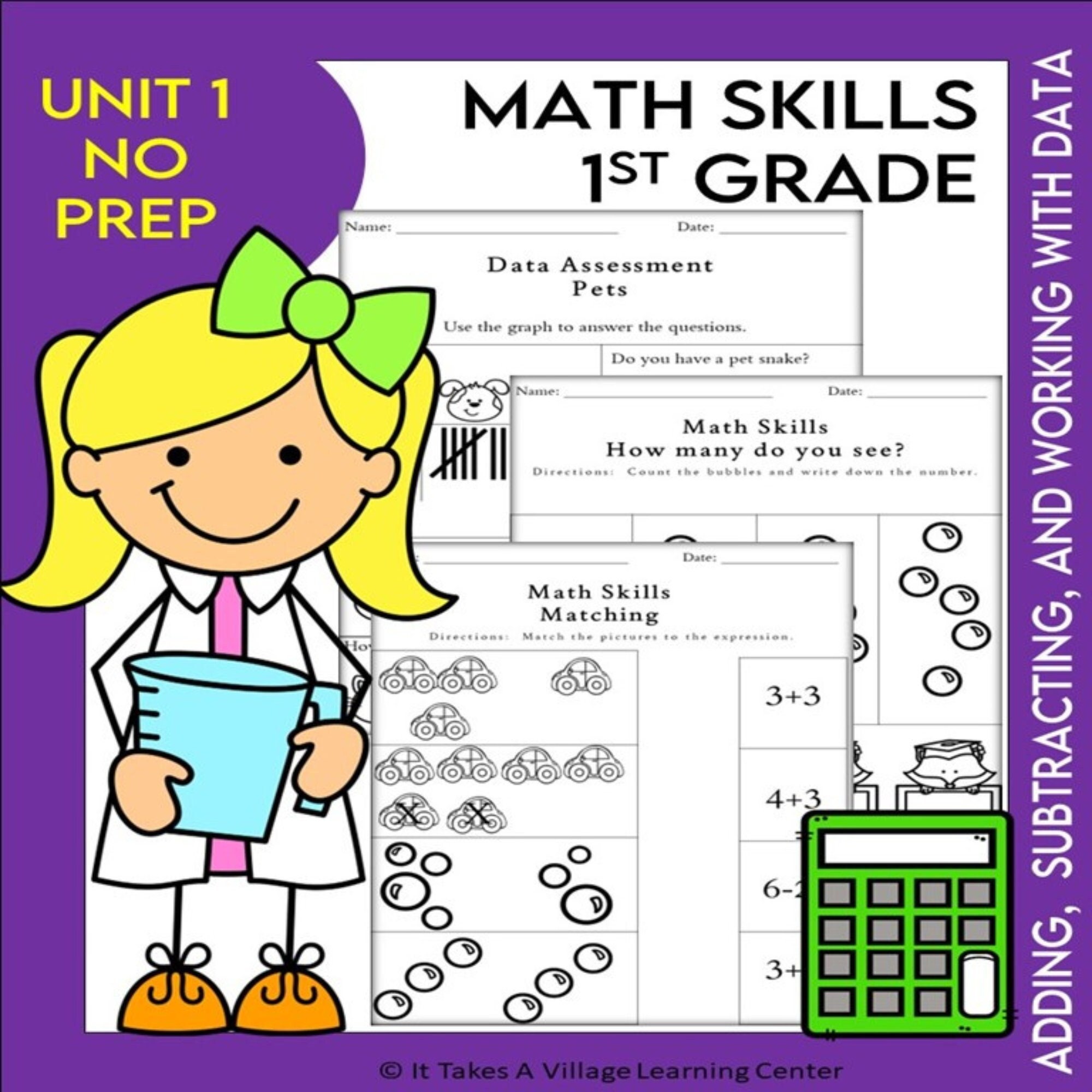 IM Grade 1 Math™ | Addition Worksheet, Subtraction Worksheet, Math ...