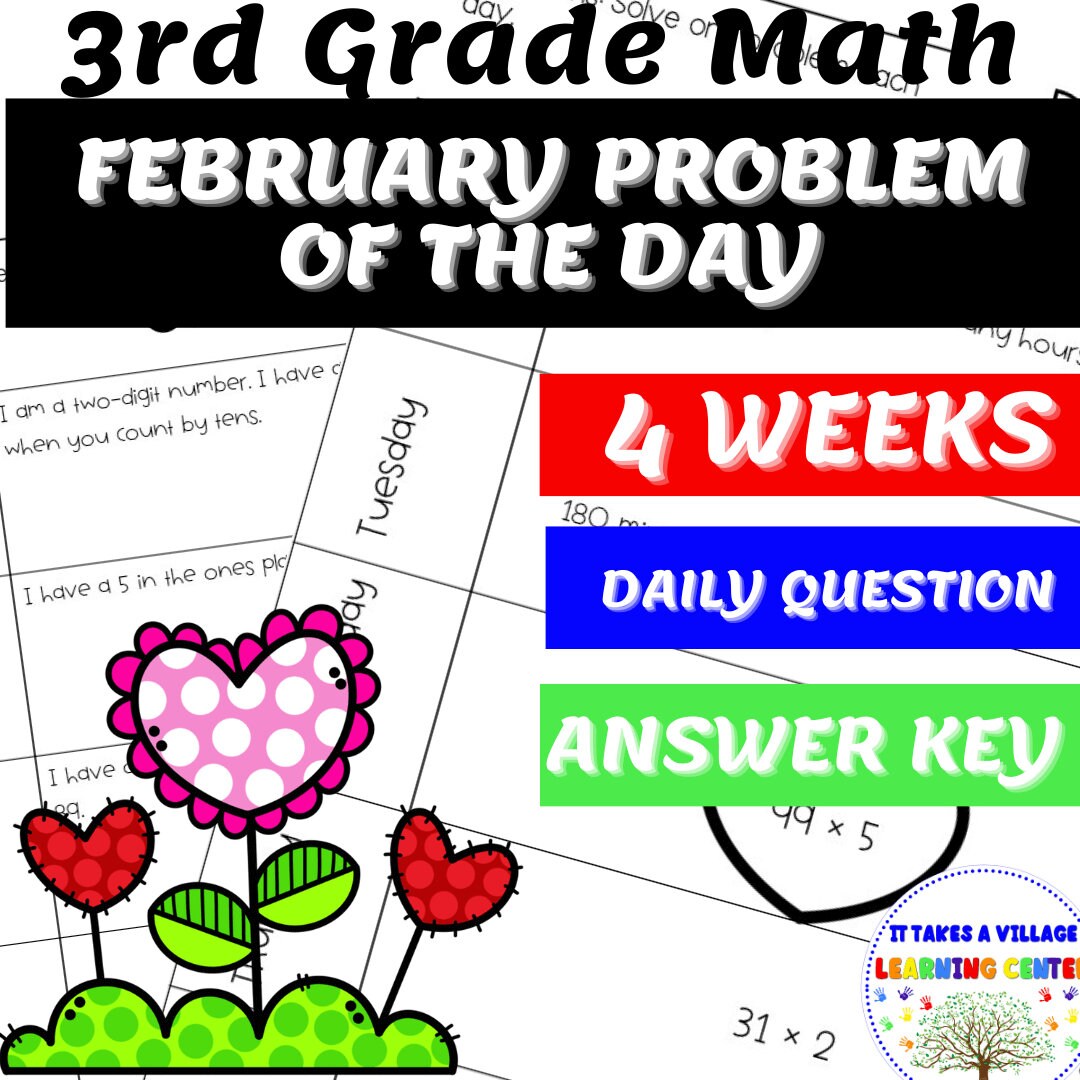 Daily Math Warmup 3rd Grade Math Worksheets Math Fact Fluency Daily ...
