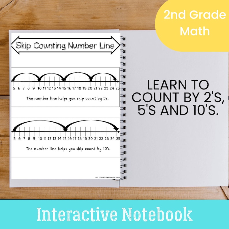 IM Grade 2 Math™ Number Line Worksheets 2nd Grade Number Line Printable ...