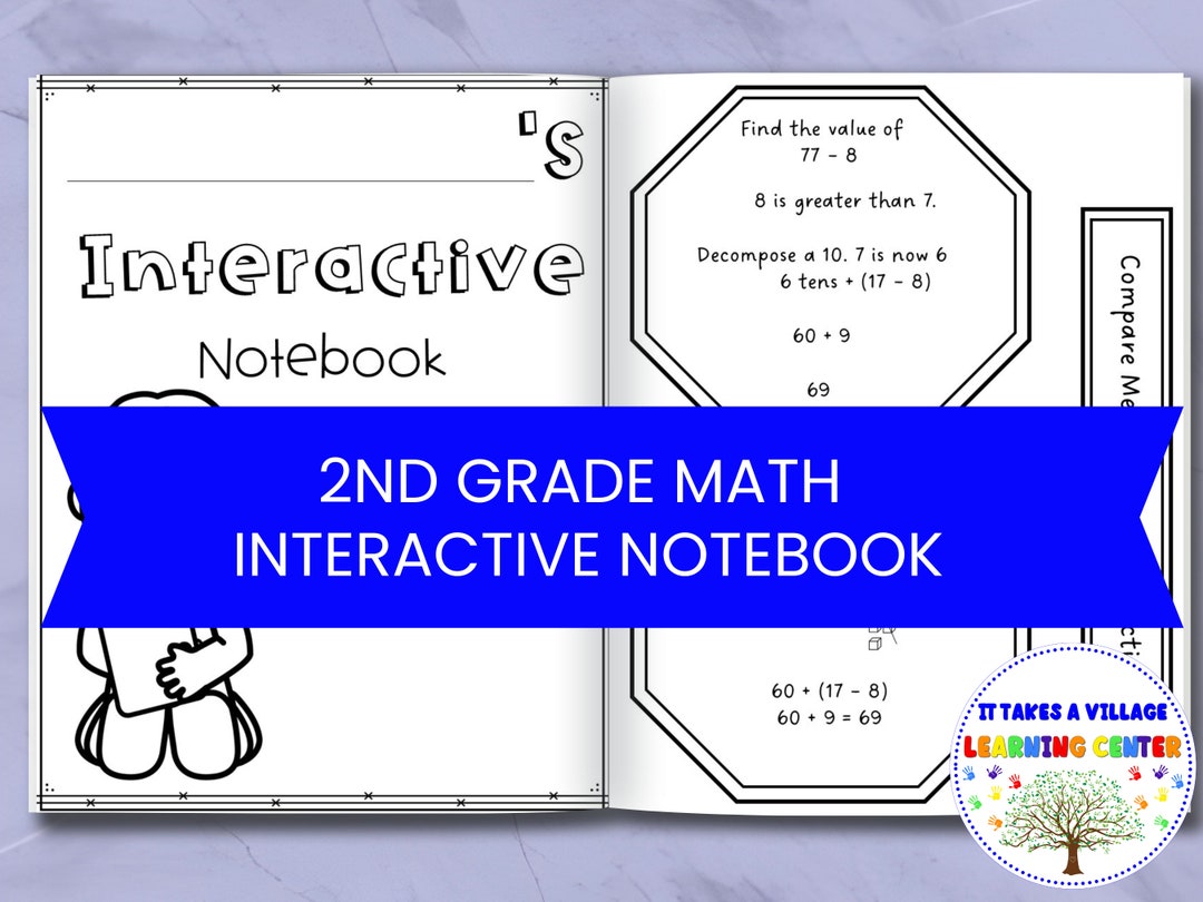 IM Grade 2 Math Practice Interactive Notebooks Addition & Subtraction ...