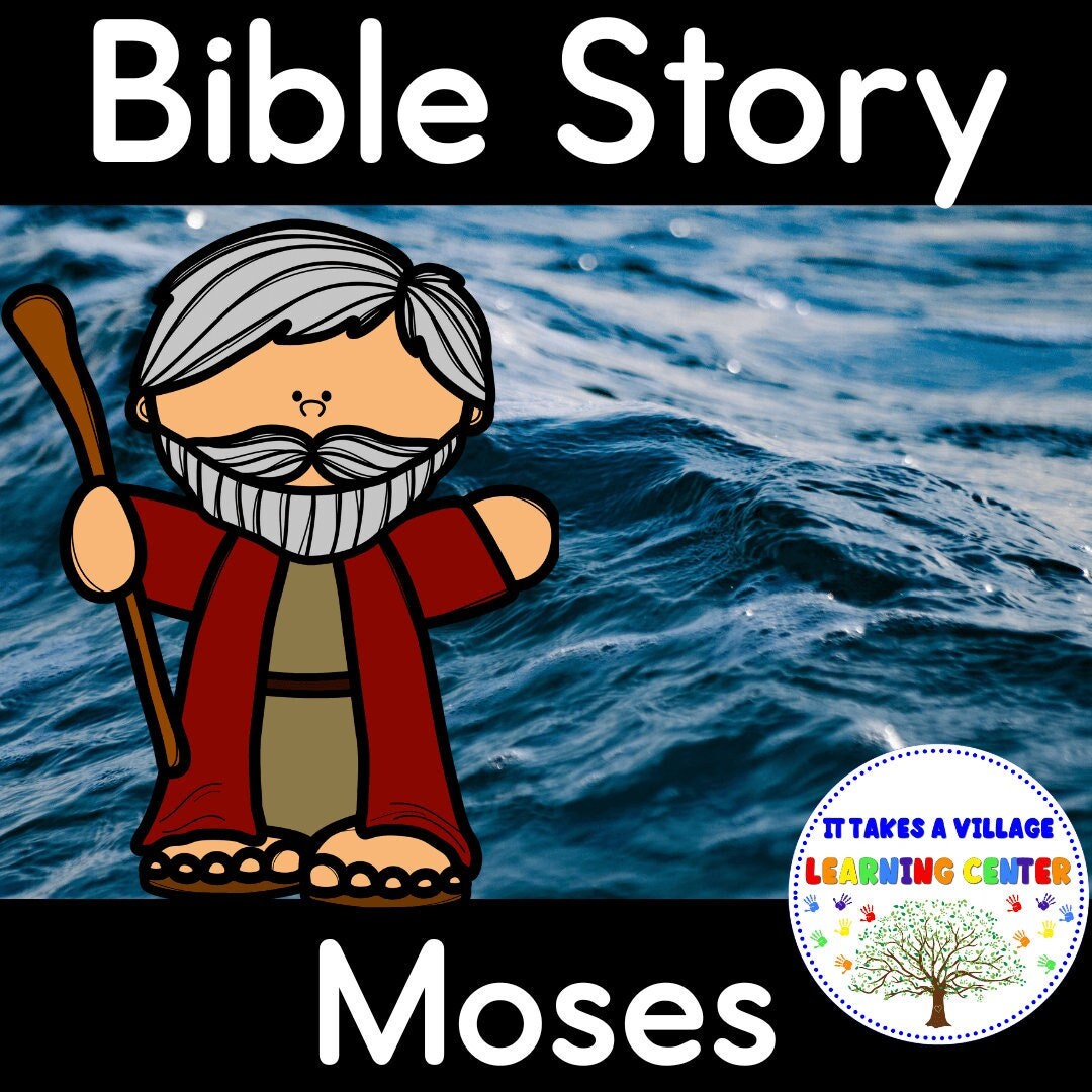 Coloring the Moses Story: Faithful Illustrations, Biblical Coloring ...