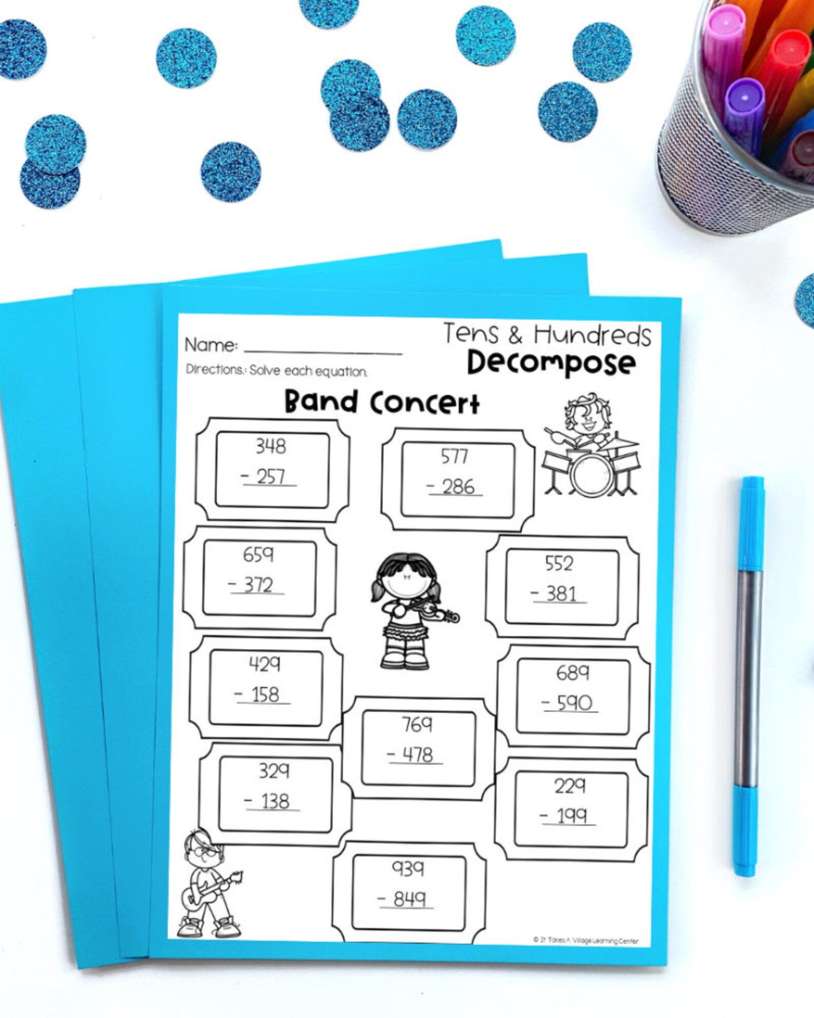 Add and Subtract Within 1000 - Illustrative Math Unit 7 - Second Grade ...