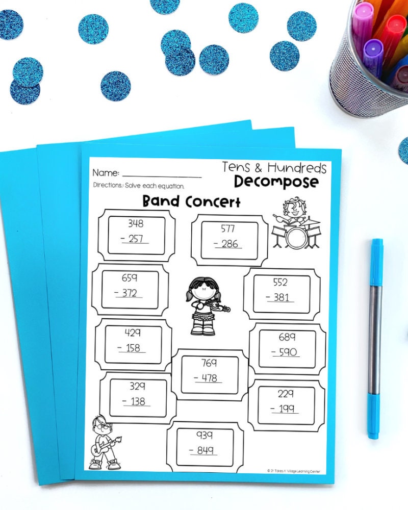 Add and Subtract Within 1000 - Illustrative Math Unit 7 - Second Grade ...
