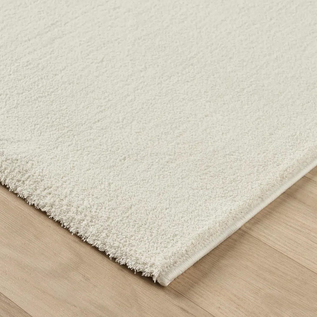 Custom Size Jute Rug Runner - Plain Cream Soft Pile Shaggy Style - Etsy