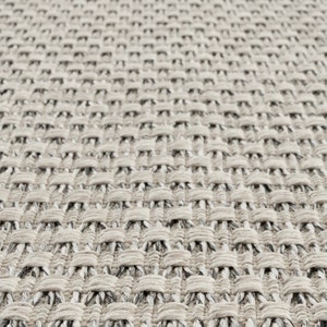 Scalloped Sisal Jute Custom Rug Runner for Corridor Kitchen Living Room ...
