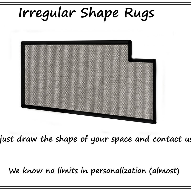 Irregular Rug - Etsy