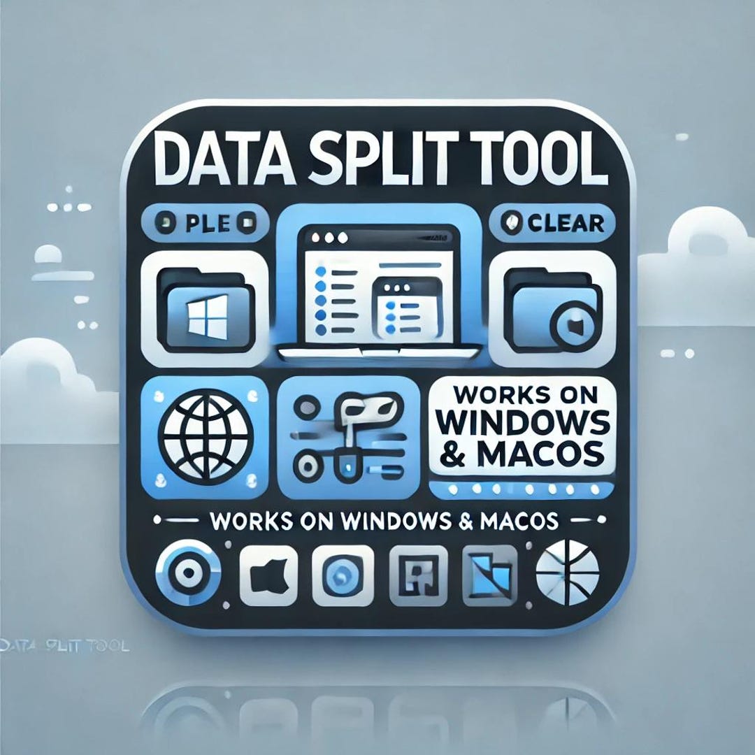 Data Split Tool - Easily Split Large Files | Works on Windows & Macos ...