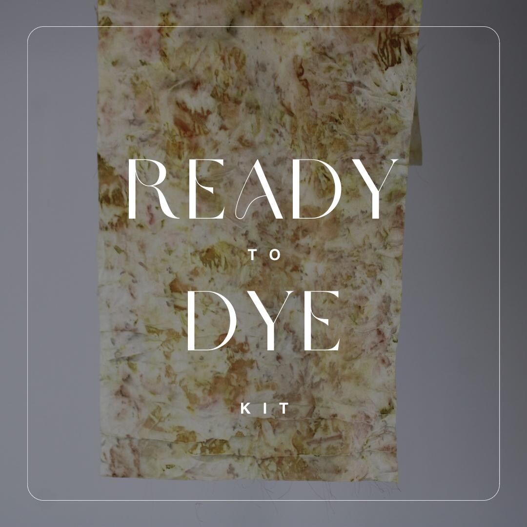 Ready to Dye - Natural Dye Kit - Summer Solstice Color - Etsy