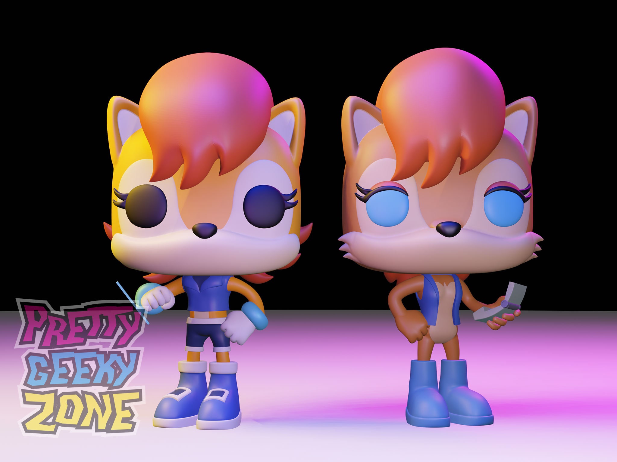 Custom Sonic the Hedgehog Funkos Set 1 Super Sonic Amy | Etsy UK