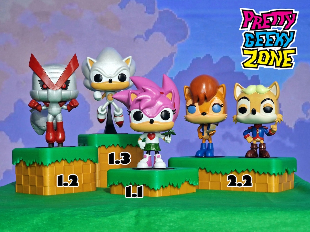 Sonic the Hedgehog Funko Pop Figurine Green Hill Zone Base Diorama ...
