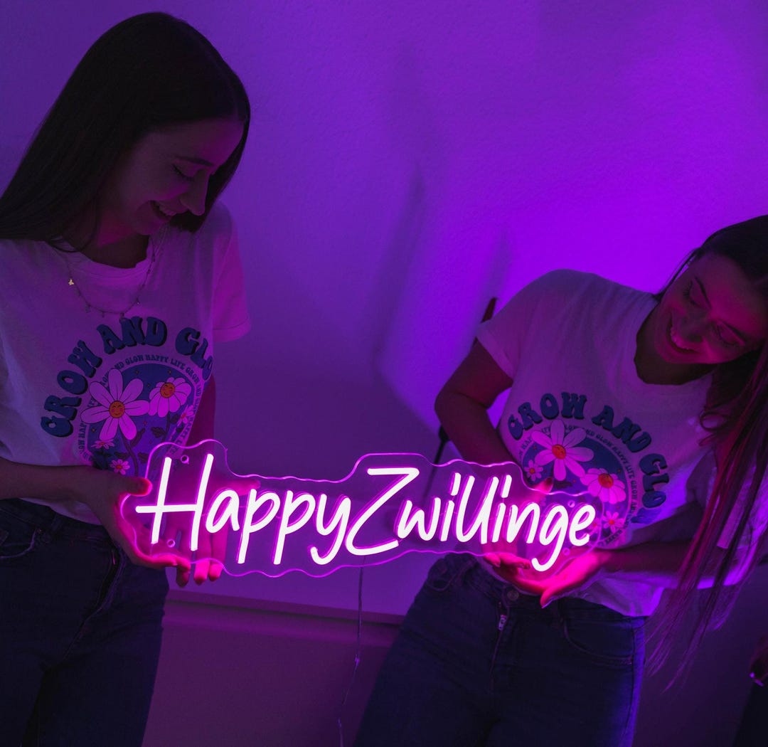 Custom Neon Sign I Neon Light Logo Advertising Individual Light Neon ...