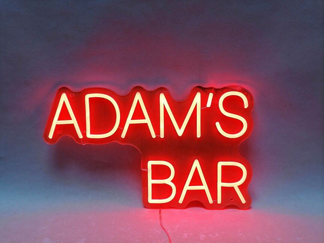 Personalized Neon Light I Neon Sign I Bar Lamp I Company Logo With ...