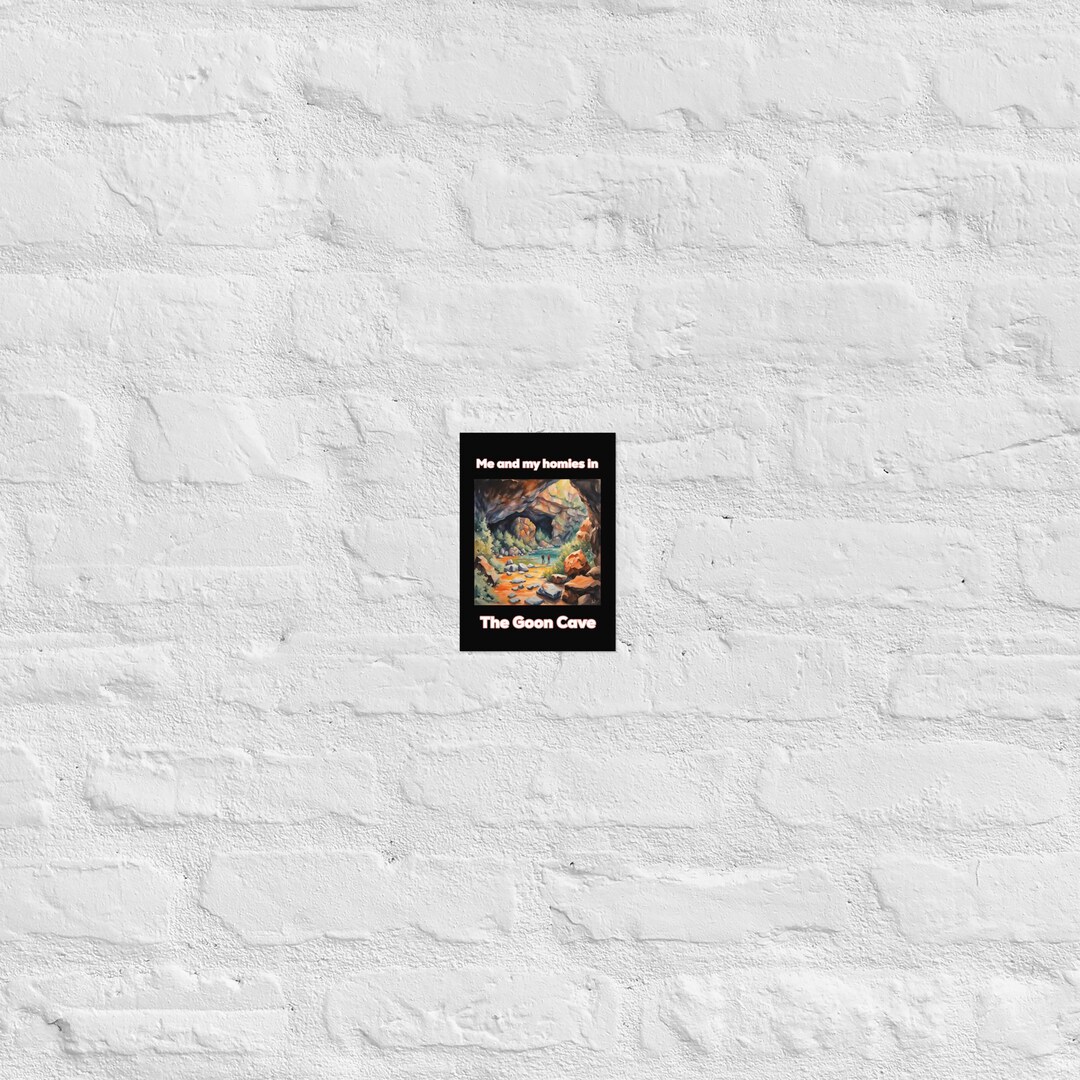 Goon Cave Poster - Etsy