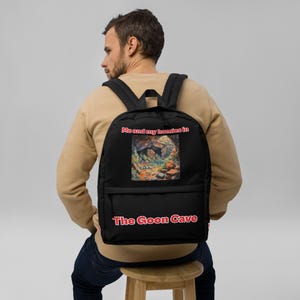 Goon Cave Backpack | Polyester | Water Resistant | Laptop Pocket - Etsy