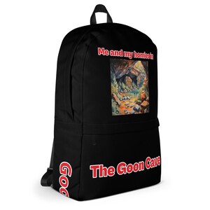 Goon Cave Backpack | Polyester | Water Resistant | Laptop Pocket - Etsy