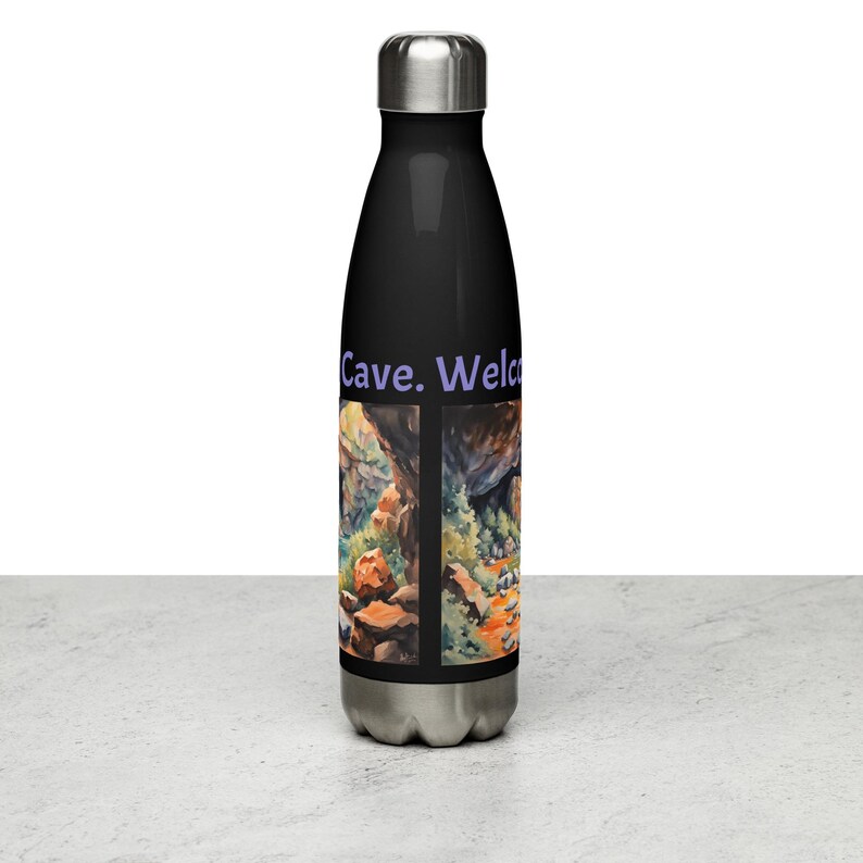 Goon Cave Stainless Steel Water Bottle - Etsy