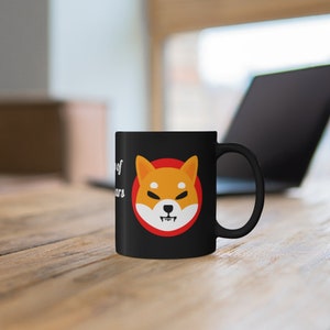 SHIBA TOKEN MUG | Wagie Tears Mug | Crypto Coffee Mug | Commemorative ...