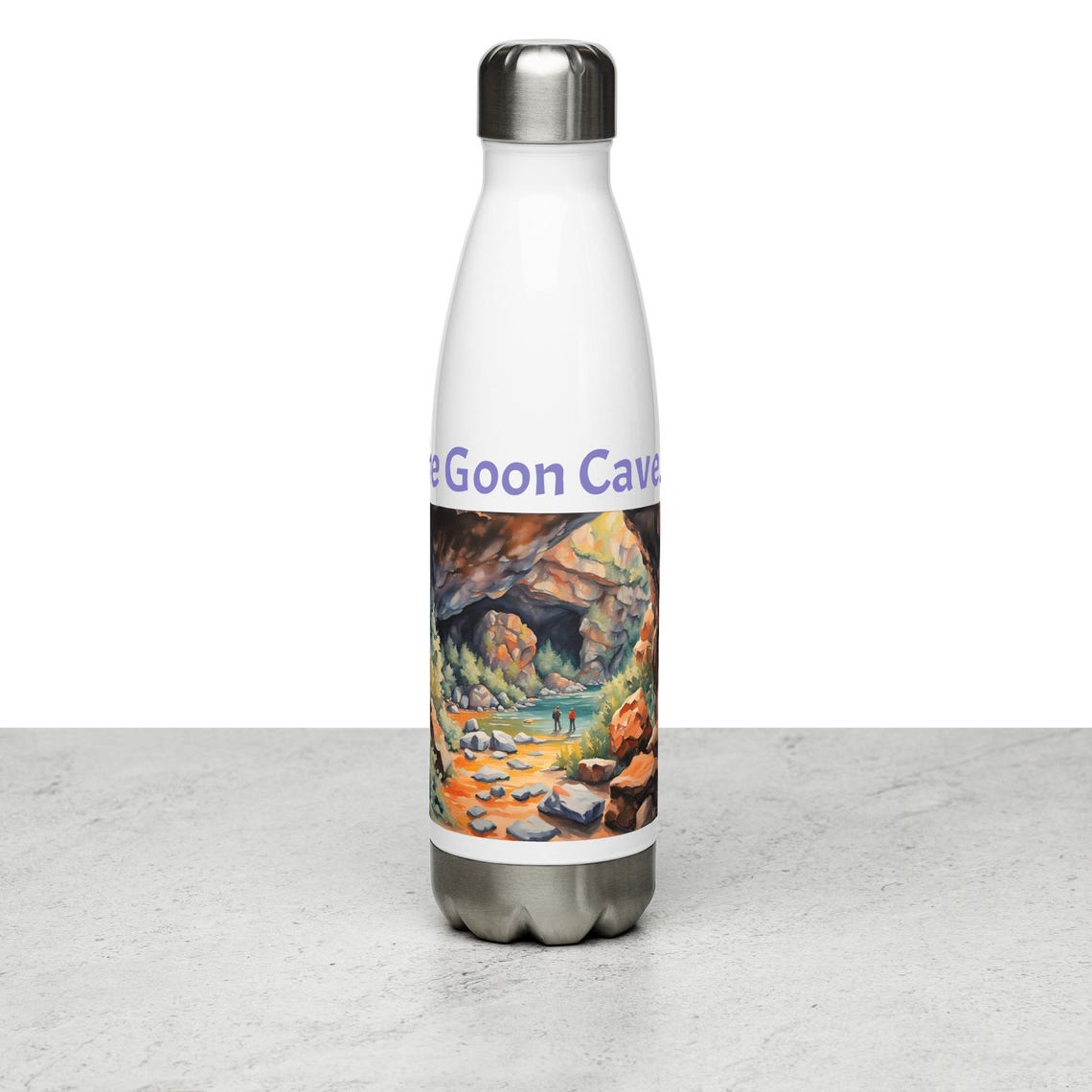 Goon Cave Stainless Steel Water Bottle - Etsy