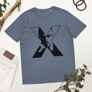 MALCOLM X T SHIRT | Historical Figure Tee | Cotton Clothing | Activist ...