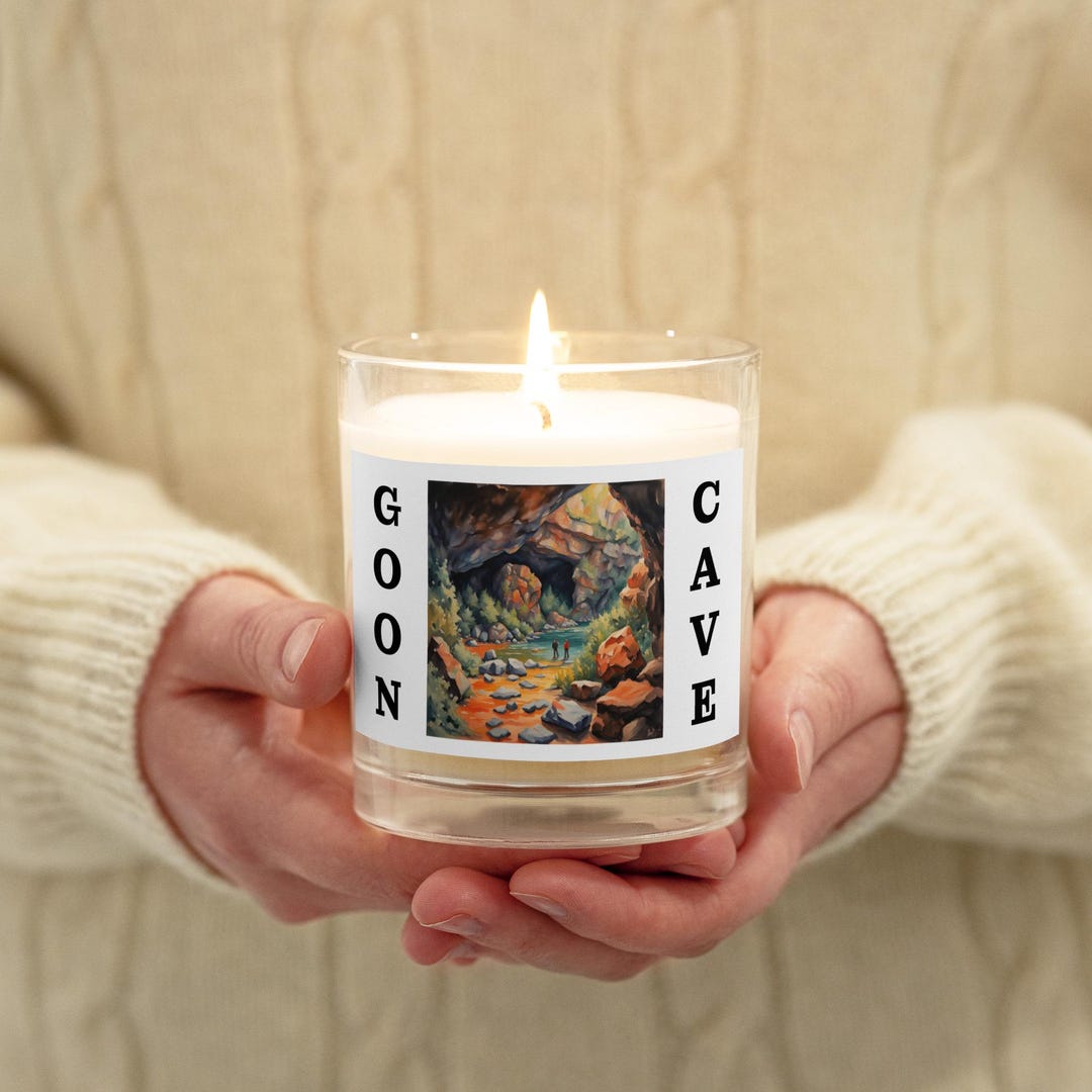 Goon Cave Candle | Glass Jar | Soy Wax Candle - Etsy