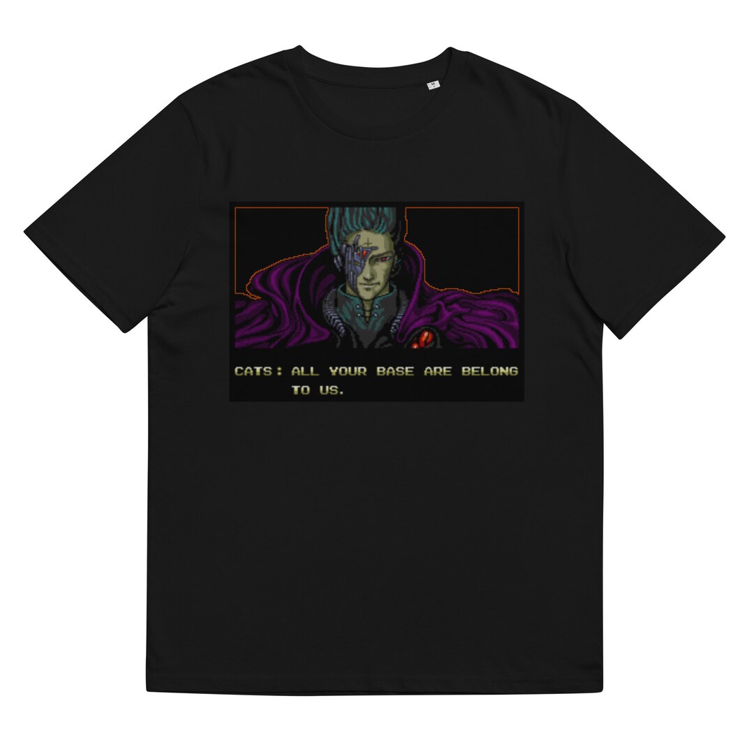 All Your Base Are Belong to Us One Sided Epilepsy Friendly Tee - Etsy