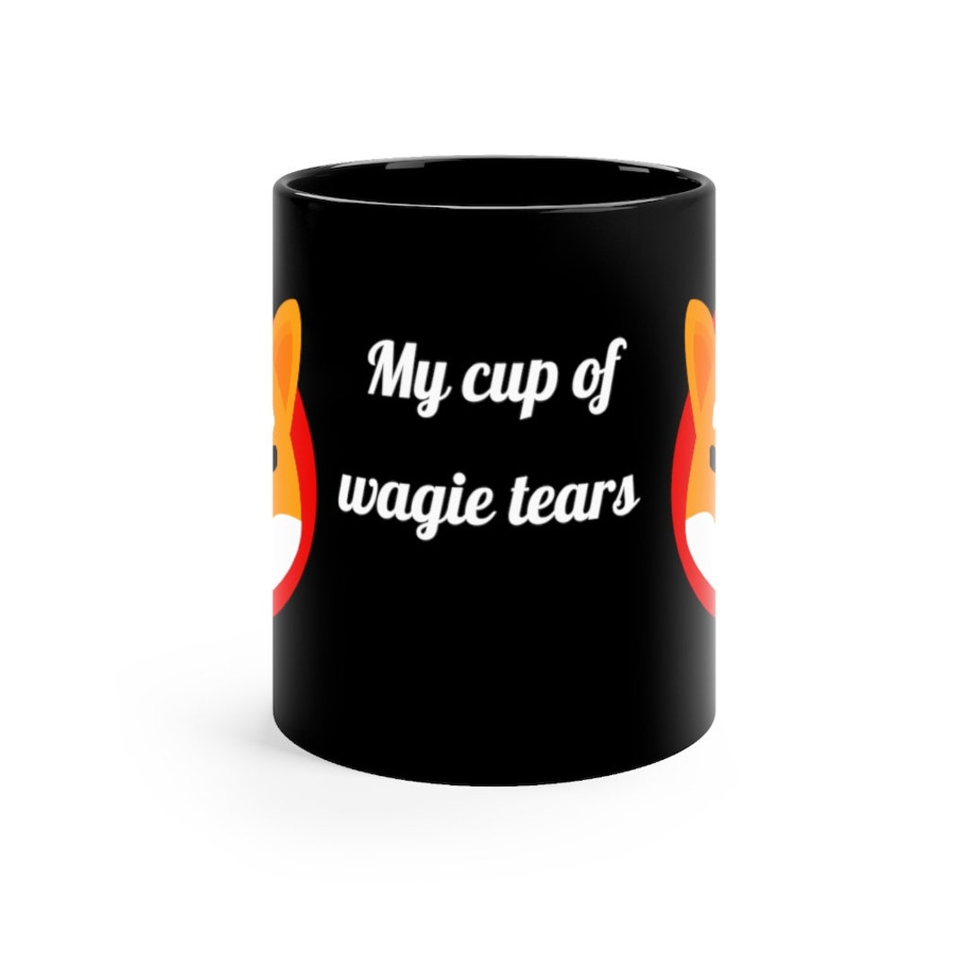 SHIBA TOKEN MUG | Wagie Tears Mug | Crypto Coffee Mug | Commemorative ...