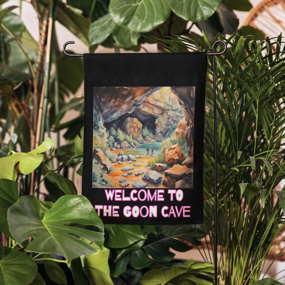 Goon Cave Garden Flag - Etsy