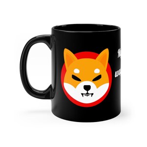 SHIBA TOKEN MUG | Wagie Tears Mug | Crypto Coffee Mug | Commemorative ...