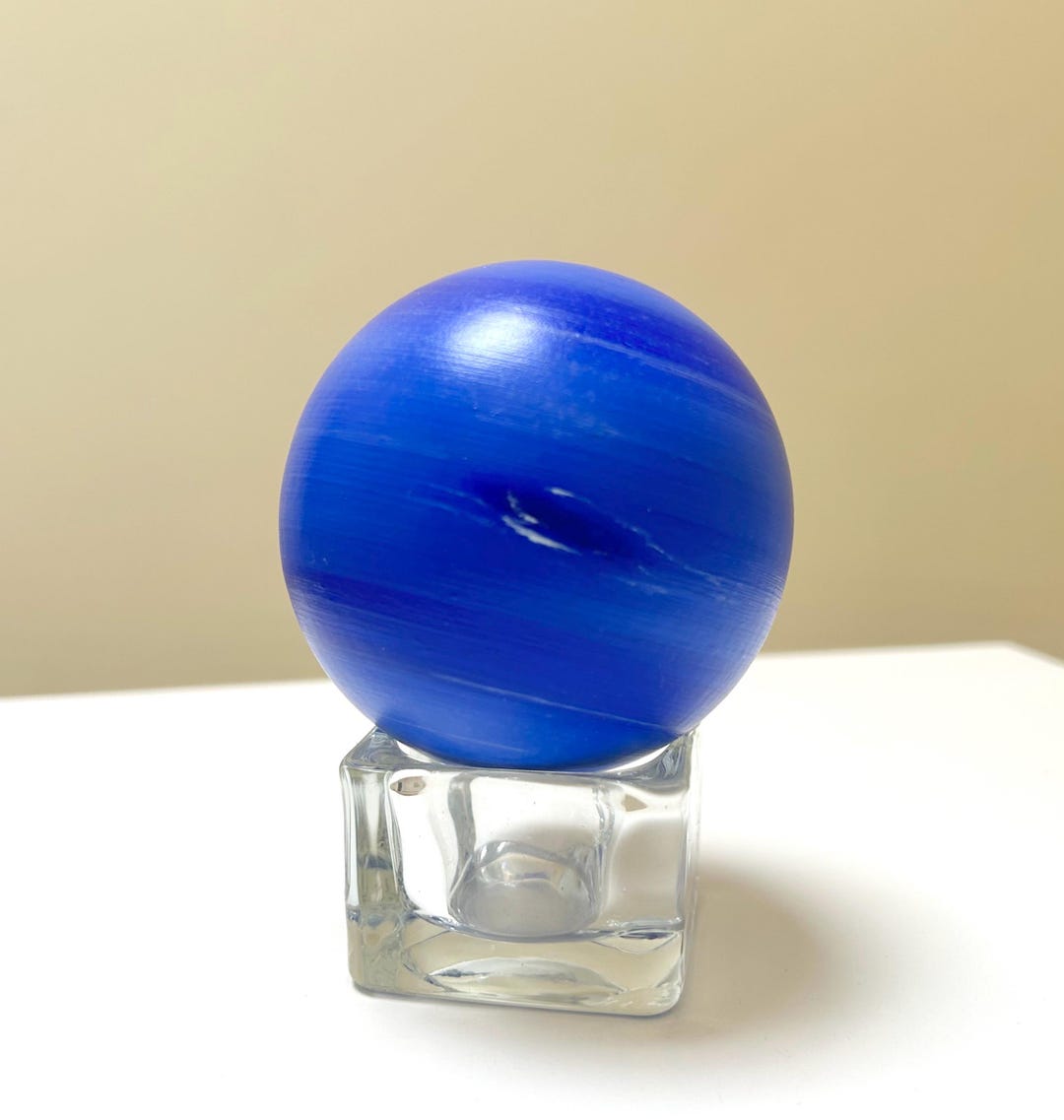 NEPTUNE - Hand-painted, High-finished Planet NEPTUNE on 3 Inches Wooden ...