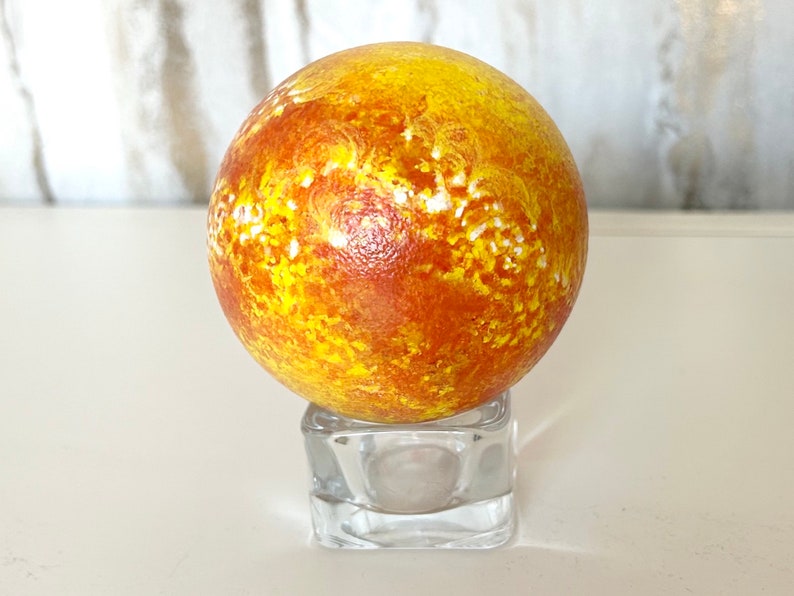 Hand-painted Solar System Set, Walnut Spheres, Space Lover Gift - Etsy