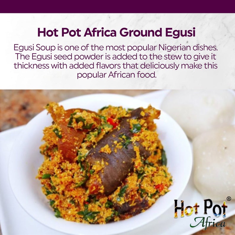 2pks Egusi |melon Seed - Ground, Tasty, Organic & Hand Peeled (2 X 100g ...