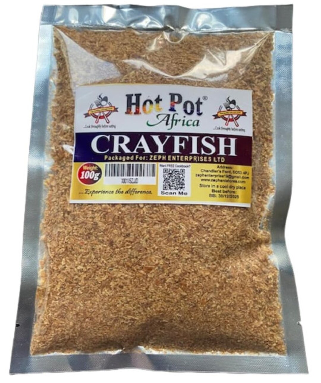 Ground Crayfish, Dried, Tasty and Great Aroma 100g by Hot Pot Africa - Etsy