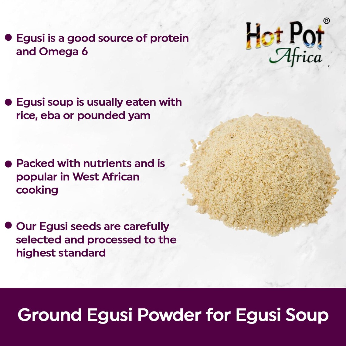 2pks Egusi |melon Seed - Ground, Tasty, Organic & Hand Peeled (2 X 100g ...