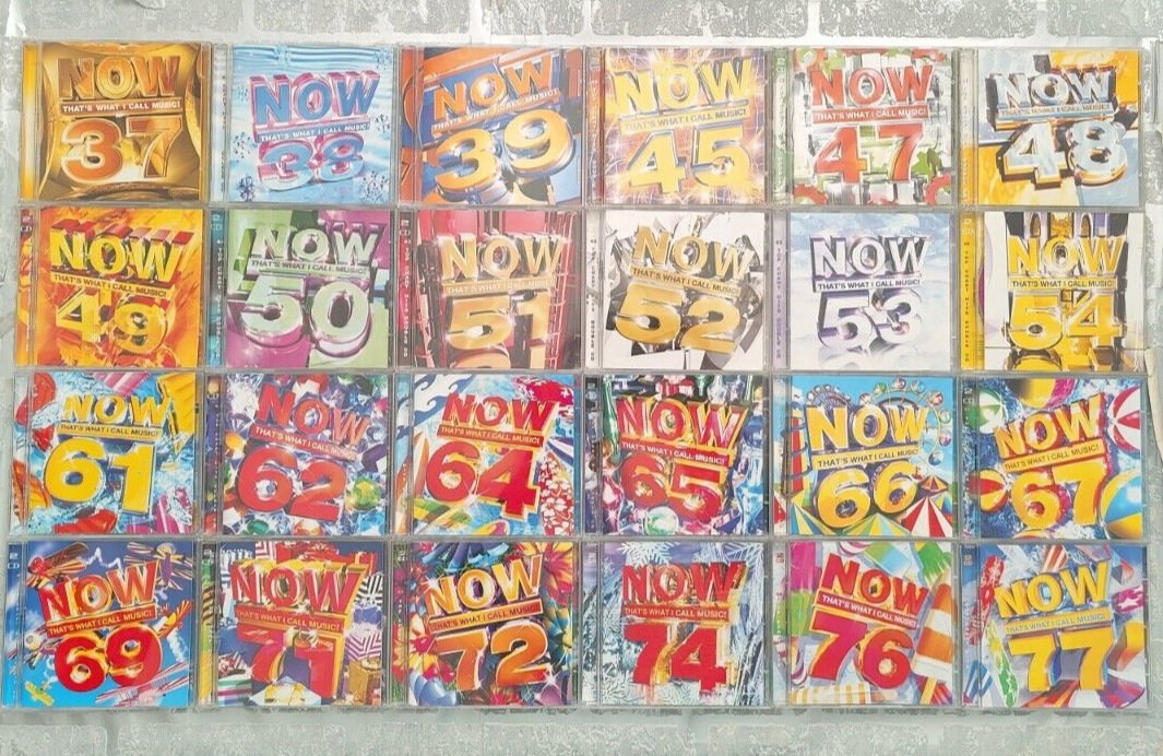 70 NOW That's What I Call Music Cd's 1990's 2000's / Double Box Sets ...