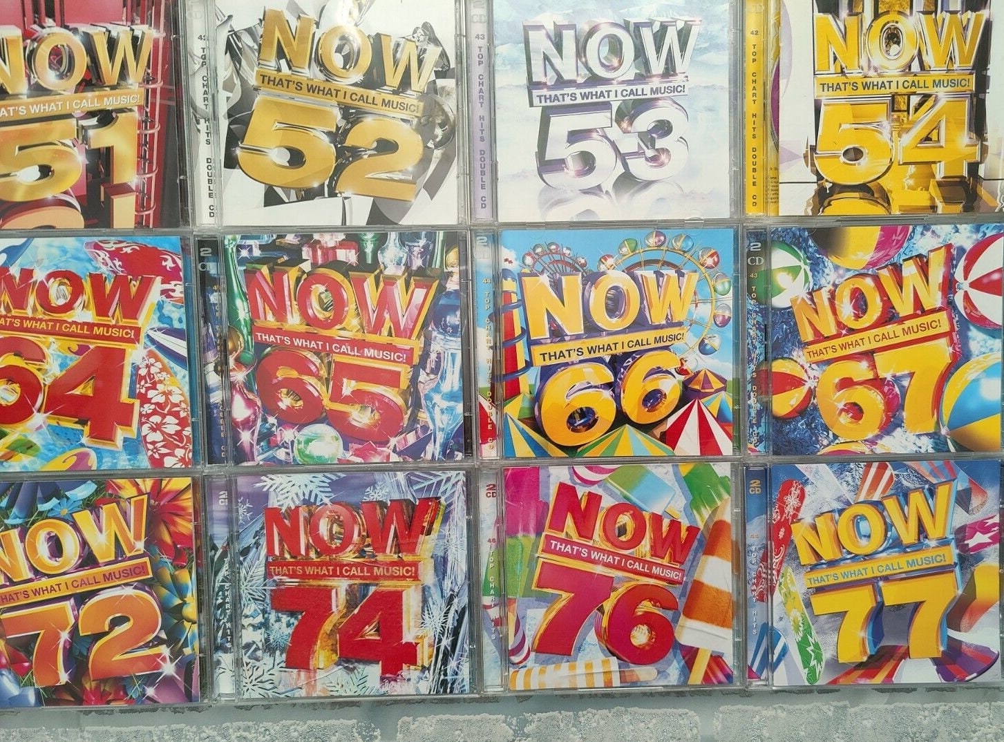 70 NOW That's What I Call Music Cd's 1990's 2000's / Double Box Sets ...