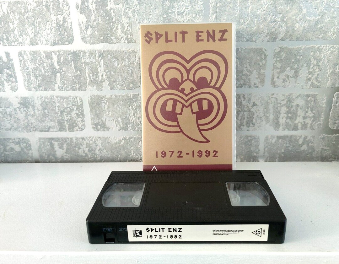 Split Enz 1972 1992 VHS Video Tape / Neil Finn Tim Finn New Zealand VERY RARE - Etsy