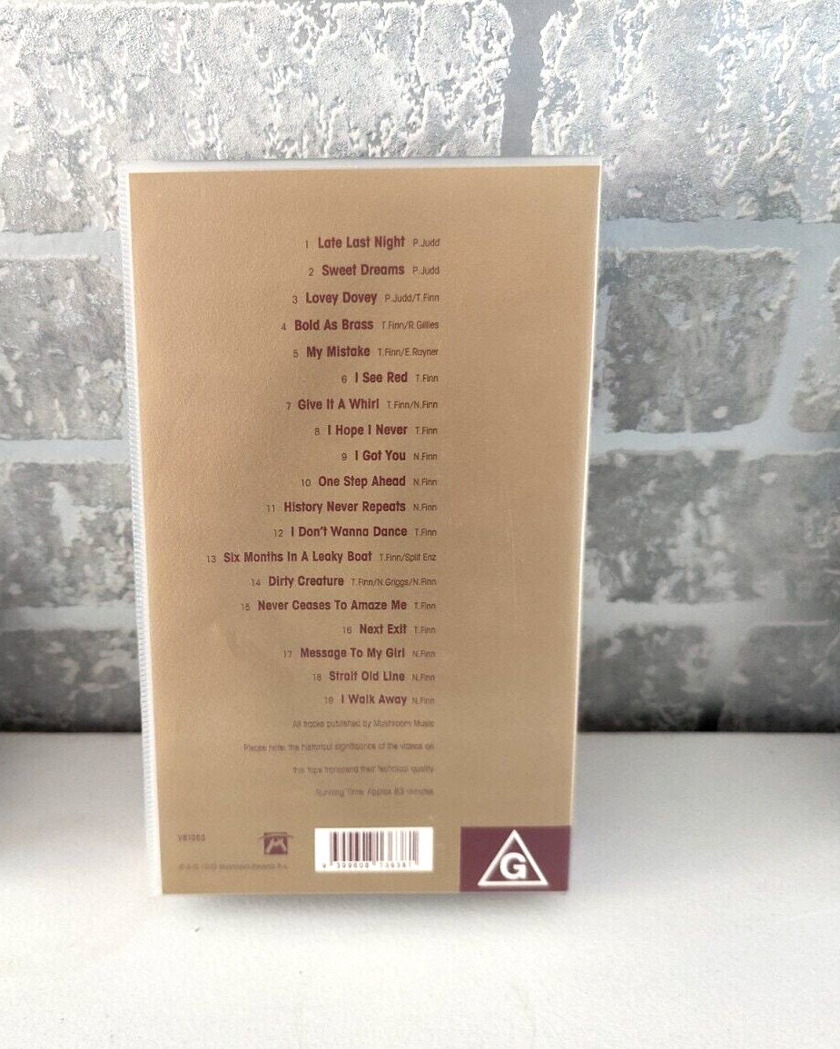 Split Enz 1972 1992 VHS Video Tape / Neil Finn Tim Finn New Zealand VERY RARE - Etsy